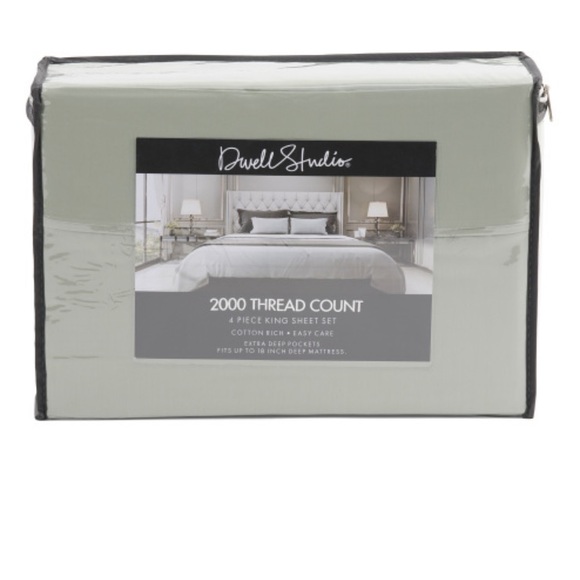 Dwell Studio | Bedding | Dwell Studio200tc Rich Sheet Set Cotton | Poshmark